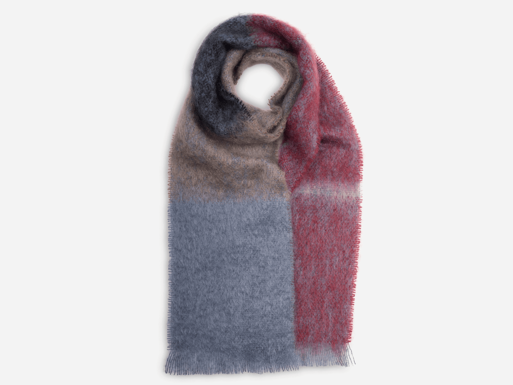 Wine Boher Mohair Scarf – Cushendale Woollen Mills