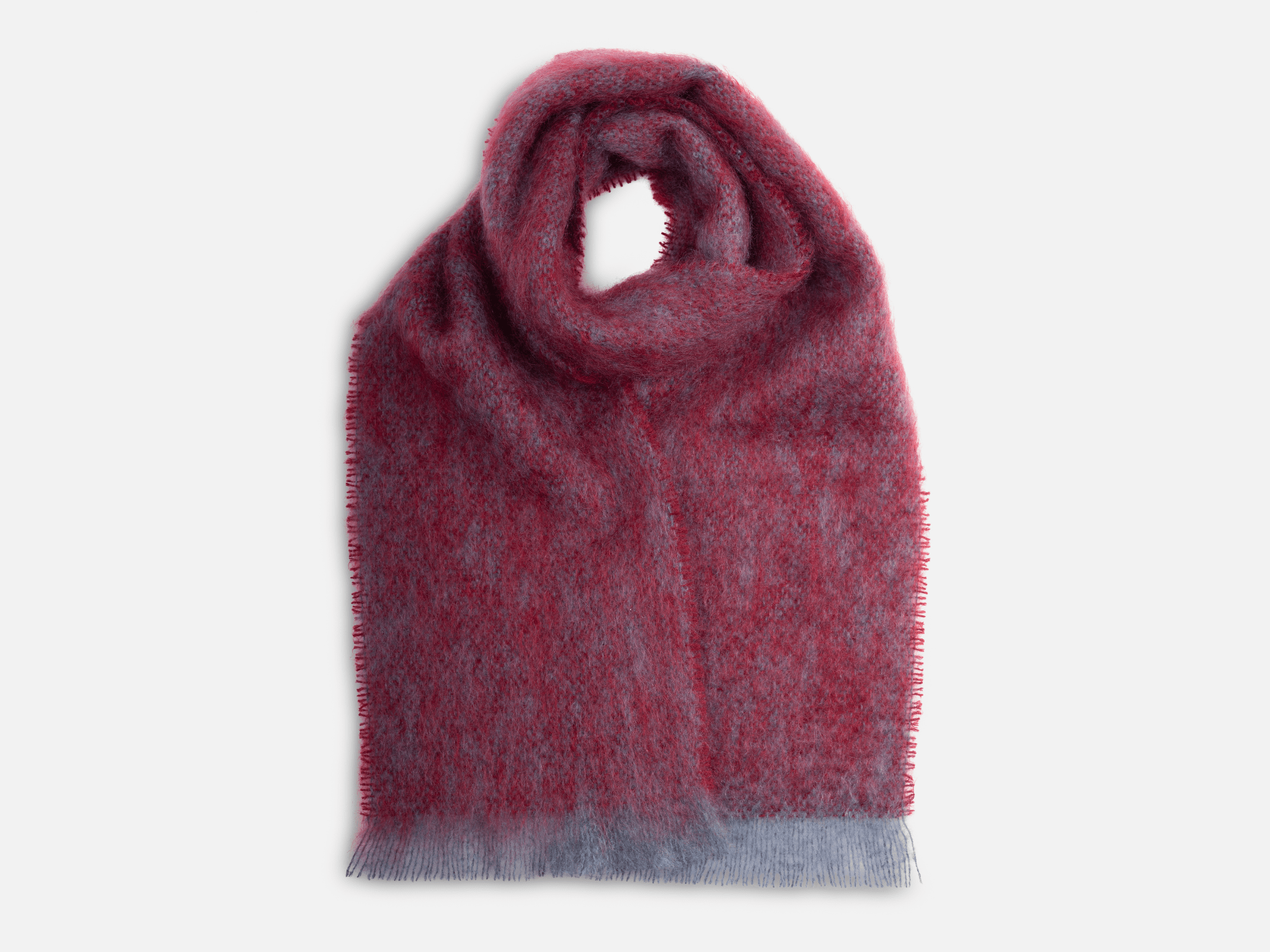 Wine Clash Mohair Scarf – Cushendale Woollen Mills