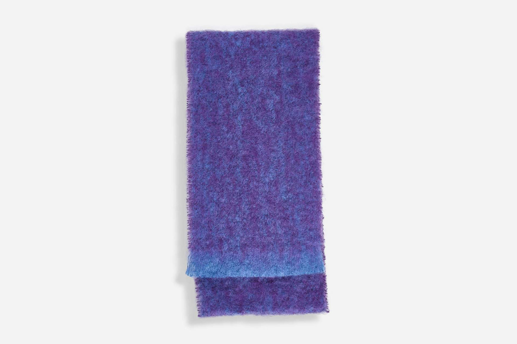 Aubergine Clash Mohair Scarf – Cushendale Woollen Mills
